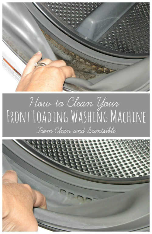 How to Clean Your Front Loading Washing Machine - Home Garden DIY