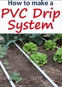 How To Make A PVC Drip Irrigation System For Your Garden - Home Garden DIY