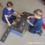 How To Make A Cardboard Hot Wheels Parking Garage With Ramps - Home ...