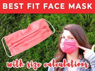 Best FITTING Face Mask with Size Calculations for Custom Fit - Home ...