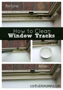 How to Clean Window Tracks The EASY Way - Home Garden DIY