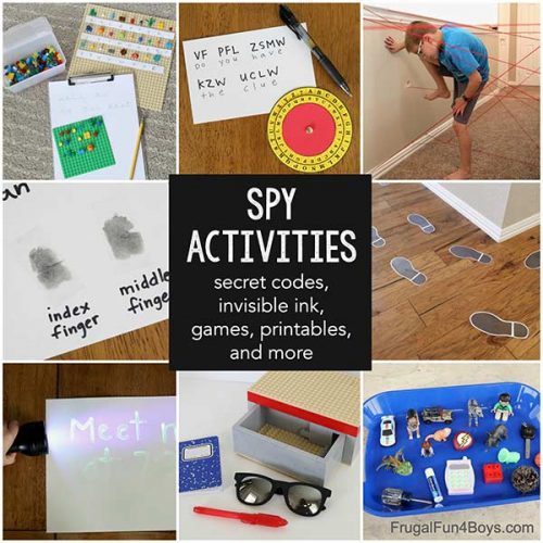 Spy and Secret Code Activities for Kids - Home Garden DIY