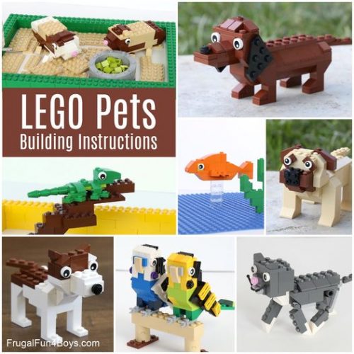 How To Build LEGO Dogs, Cats, Guinea Pigs, and More - Home Garden DIY
