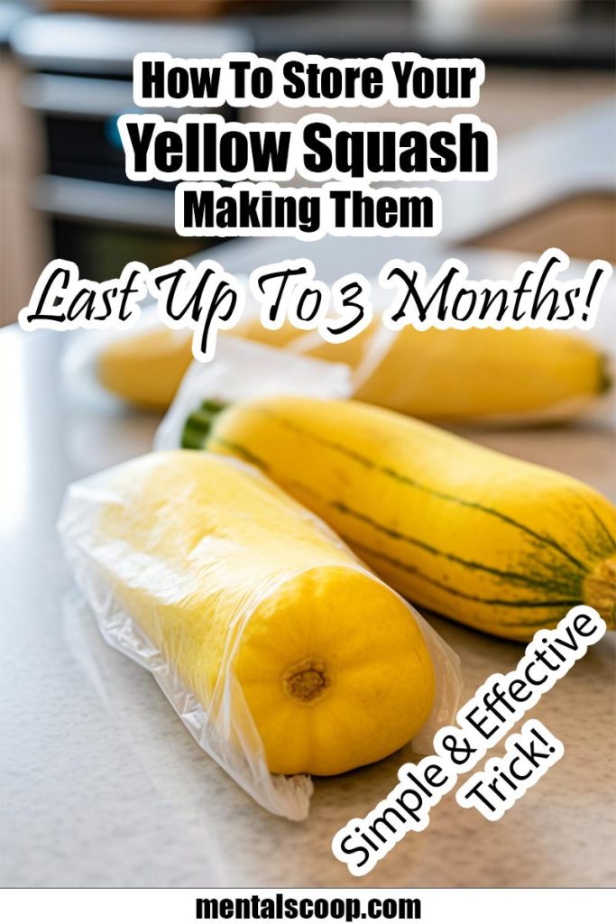 How To Store Your Yellow Squash Making Them Last Up To 3 Months - Home ...